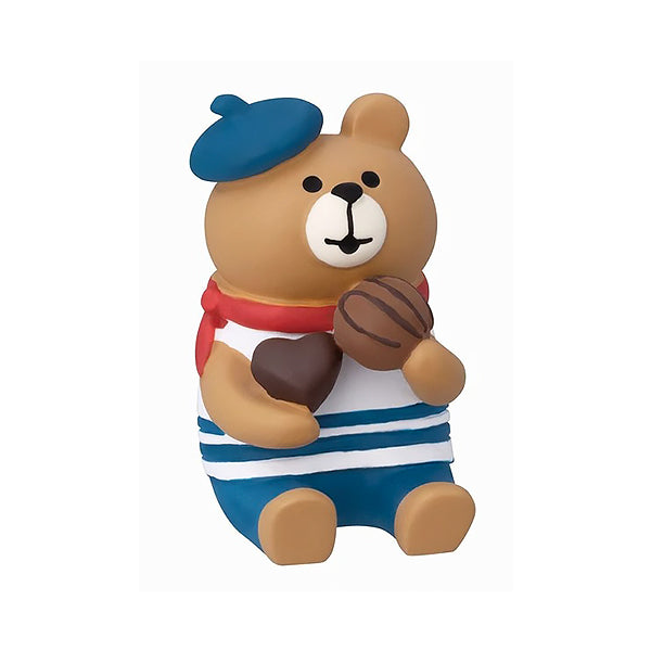 Mini Figurine Kuma Chocolate - Déco Japonaise | Moshi Moshi Paris