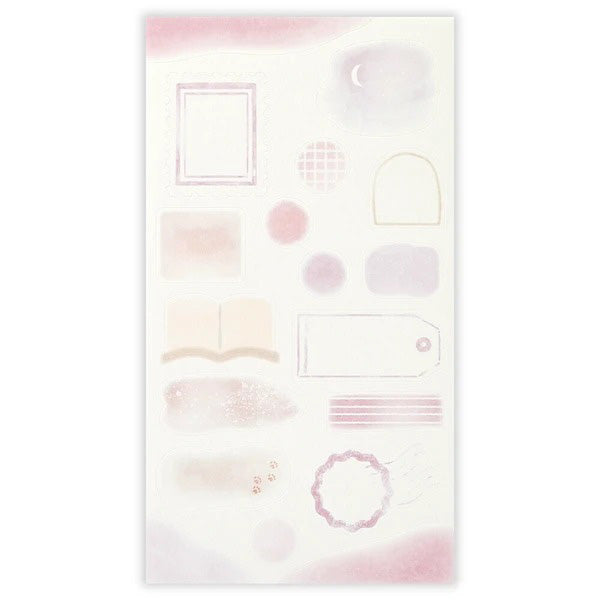 Stickers Deco Time - Cat Neko | Moshi Moshi Papeterie