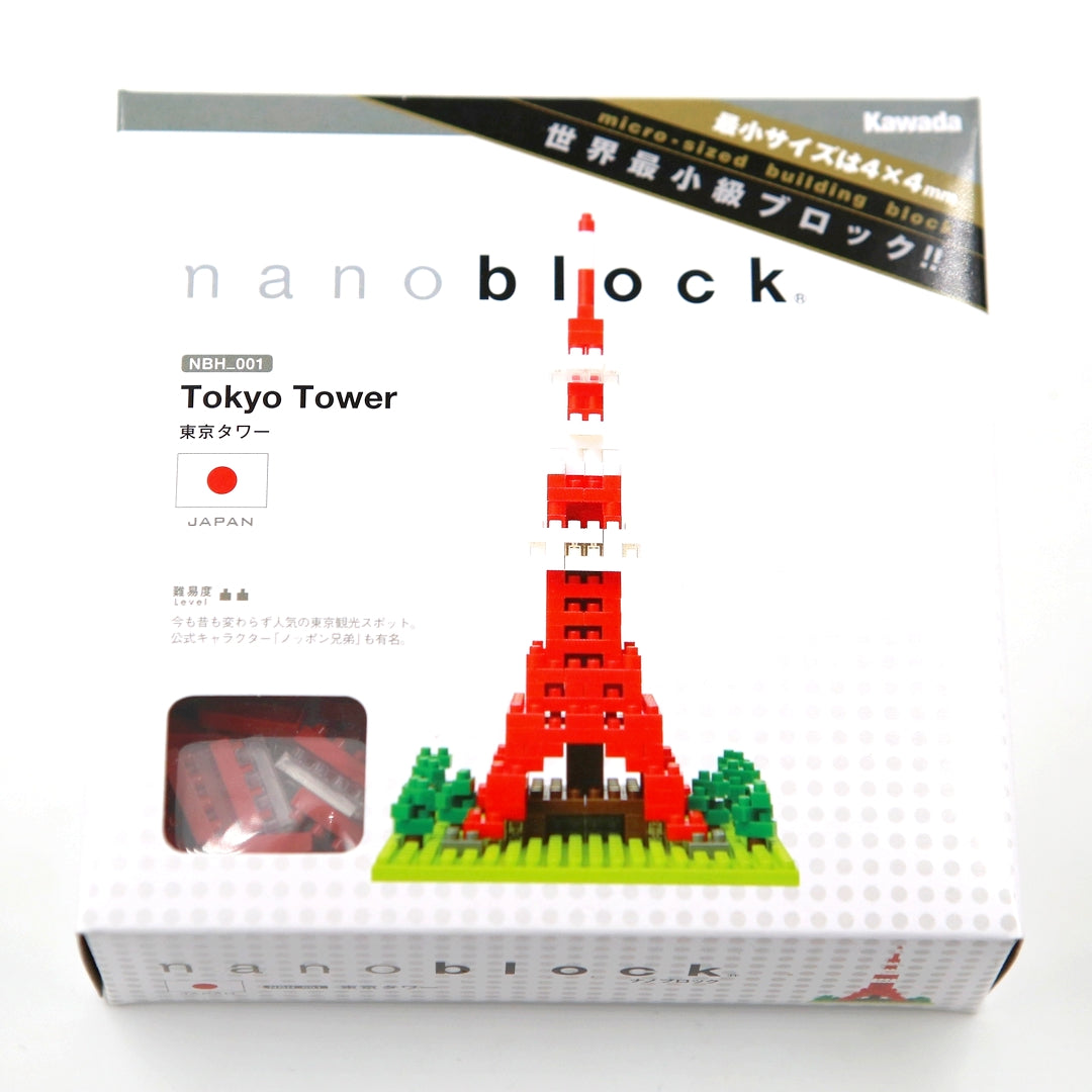 Nanoblock Tokyo Tower - Nanoblock la Tour de Tokyo Lego Moshi Moshi