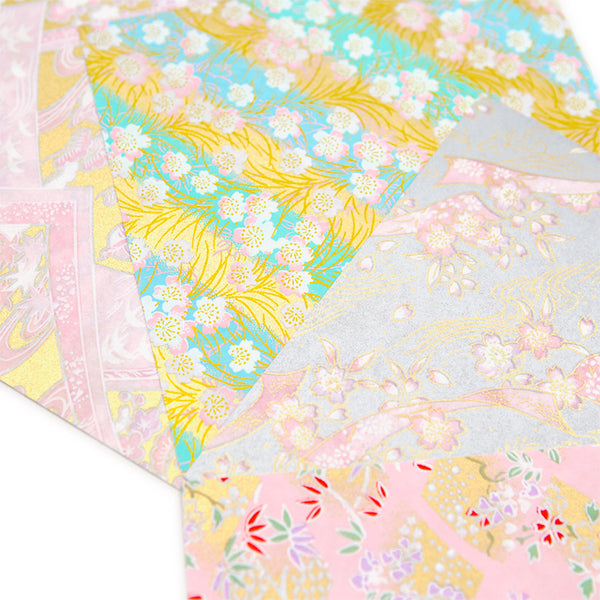 Papier Origami Yuzu Pastel - Made in Japan | Moshi Moshi Paris