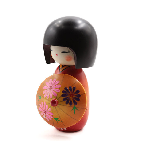 Kokeshi After the Rain - Ombrelle | Moshi Moshi Paris Japan