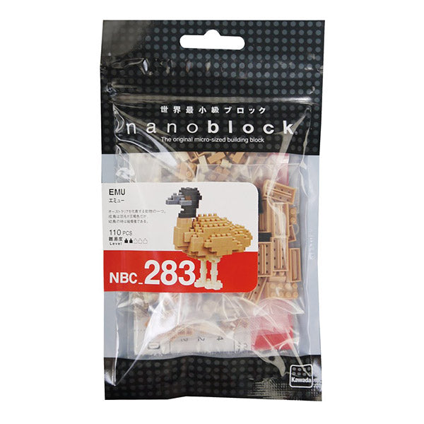 Nanoblock Emeu d'Australie - Construction Lego | Moshi Moshi Paris