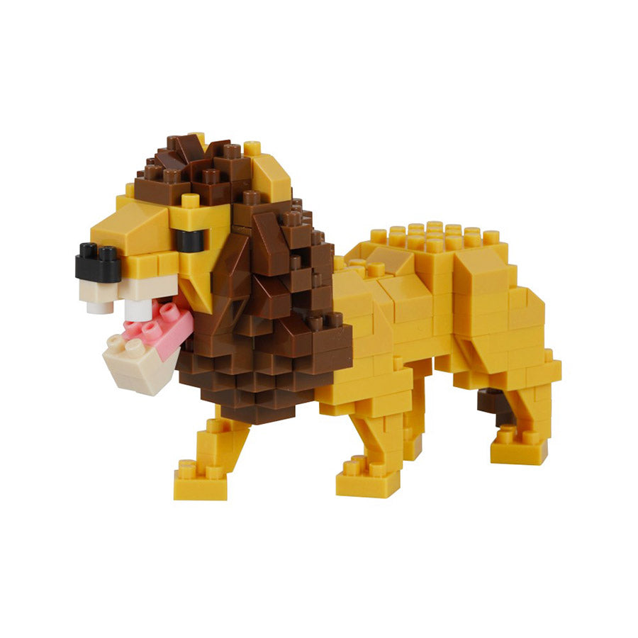 Nanoblock Lion - Nouvelle Version, Lego | Moshi Moshi Boutique Paris